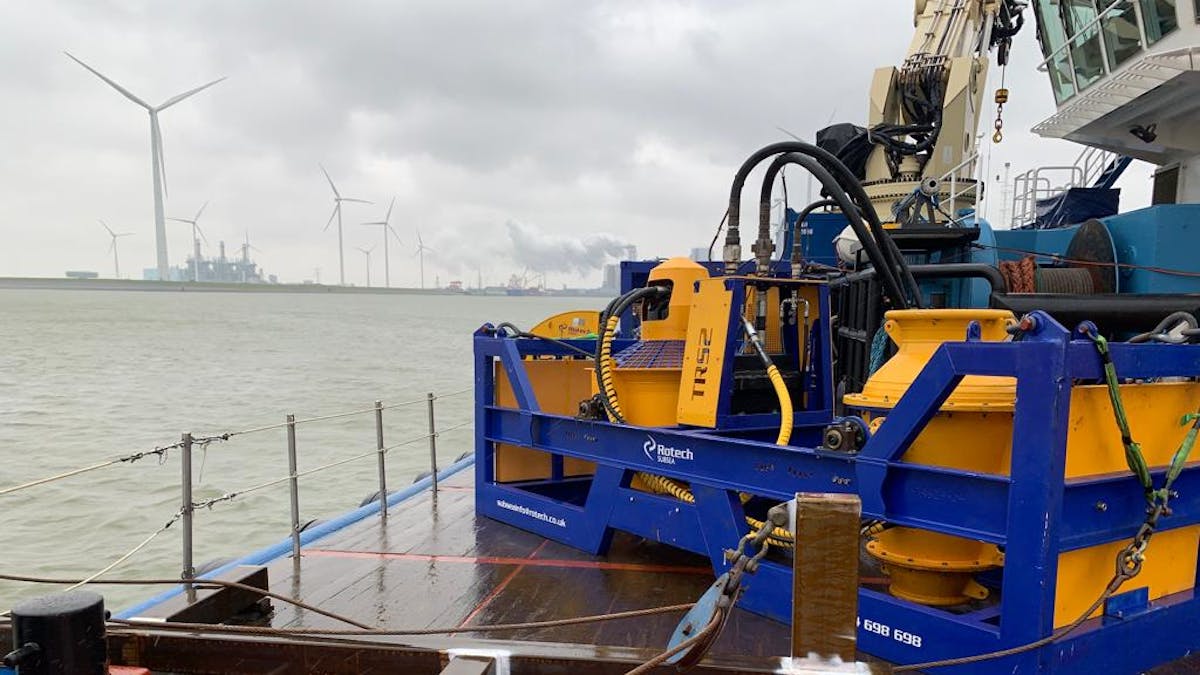 Rotech Subsea completes offshore wind cable burial operation | Offshore