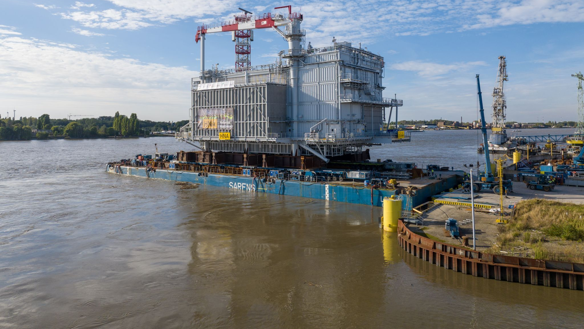 First turbines installed at Hollandse Kust Noord offshore wind park ...