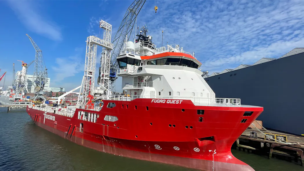 Fugro launches latest geotechnical ship | Offshore