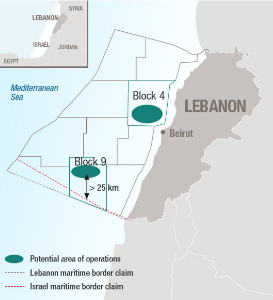 Block 9 partners cleared to drill offshore Lebanon | Offshore
