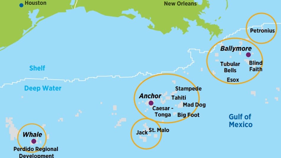 Williams, Chevron to facilitate natgas production growth in deepwater ...