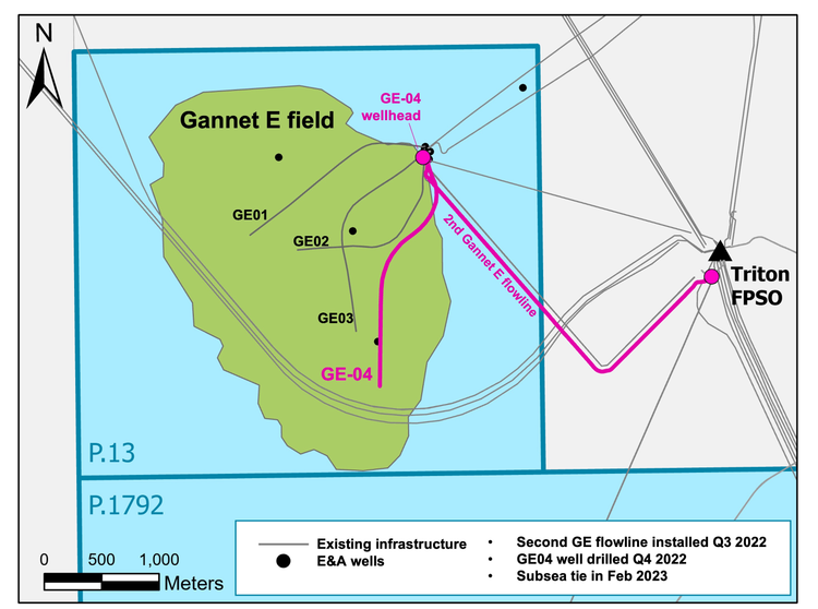 North Sea Gannet well flowing to Triton FPSO | Offshore