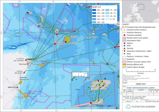 Green Volt wind farm could power multiple North Sea platforms | Offshore