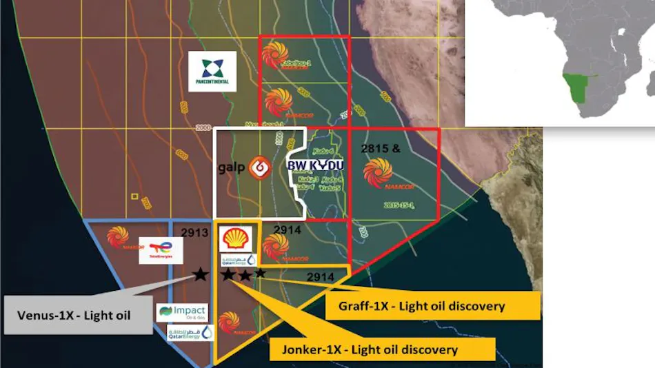 Third oil discovery made in Namibia's Orange Basin | Offshore