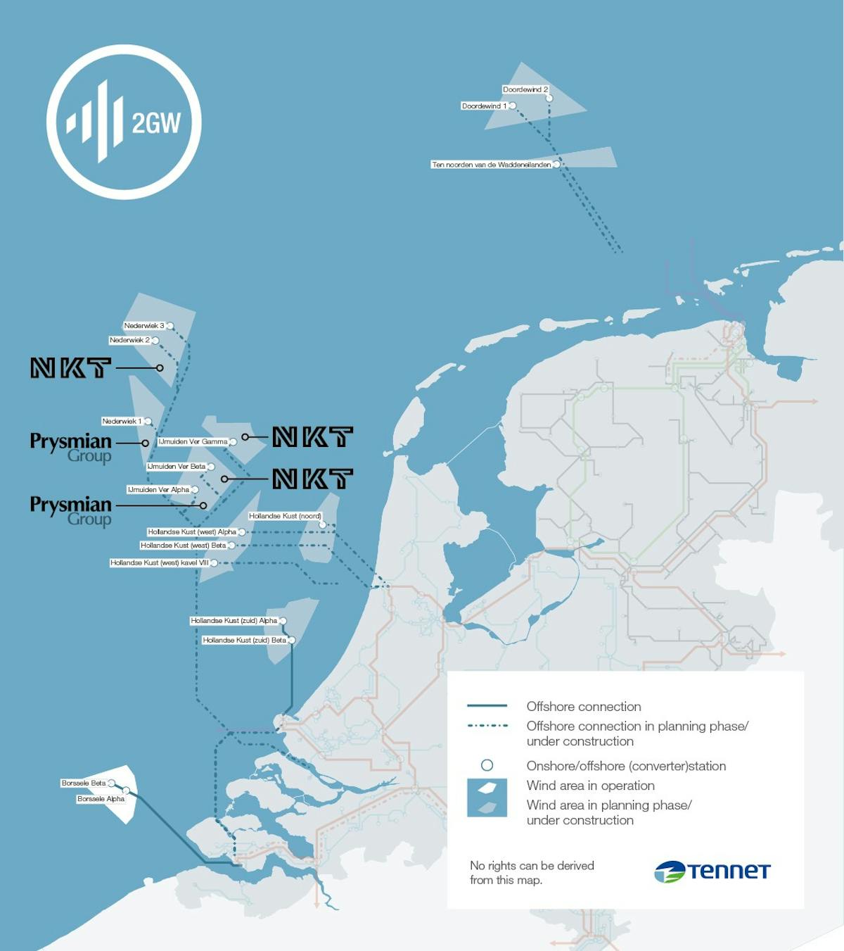 TenneT awards HVDC contracts for North Sea wind farms | Offshore