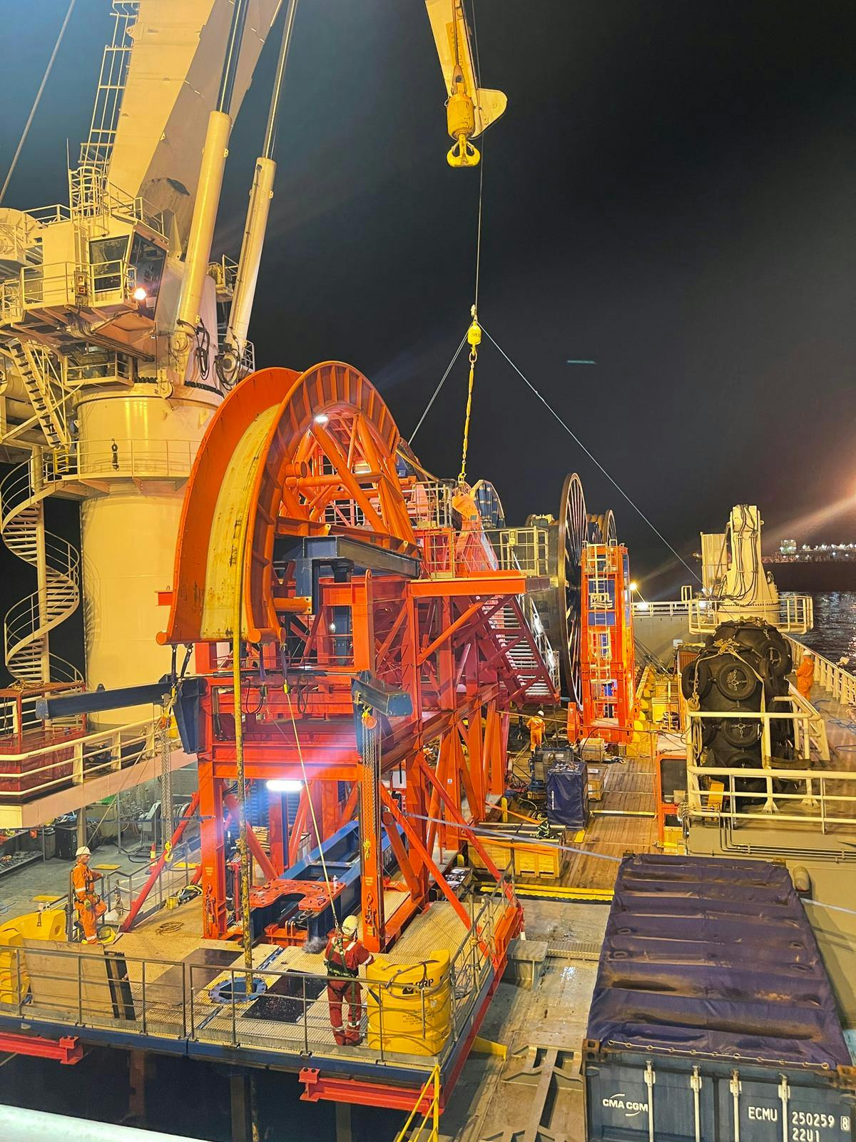 MDL manages reel-lay system deployments for offshore Gabon field ...