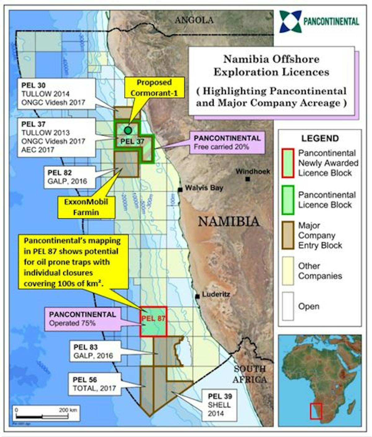 Woodside sanctions 3D survey on prospective offshore Namibia license ...