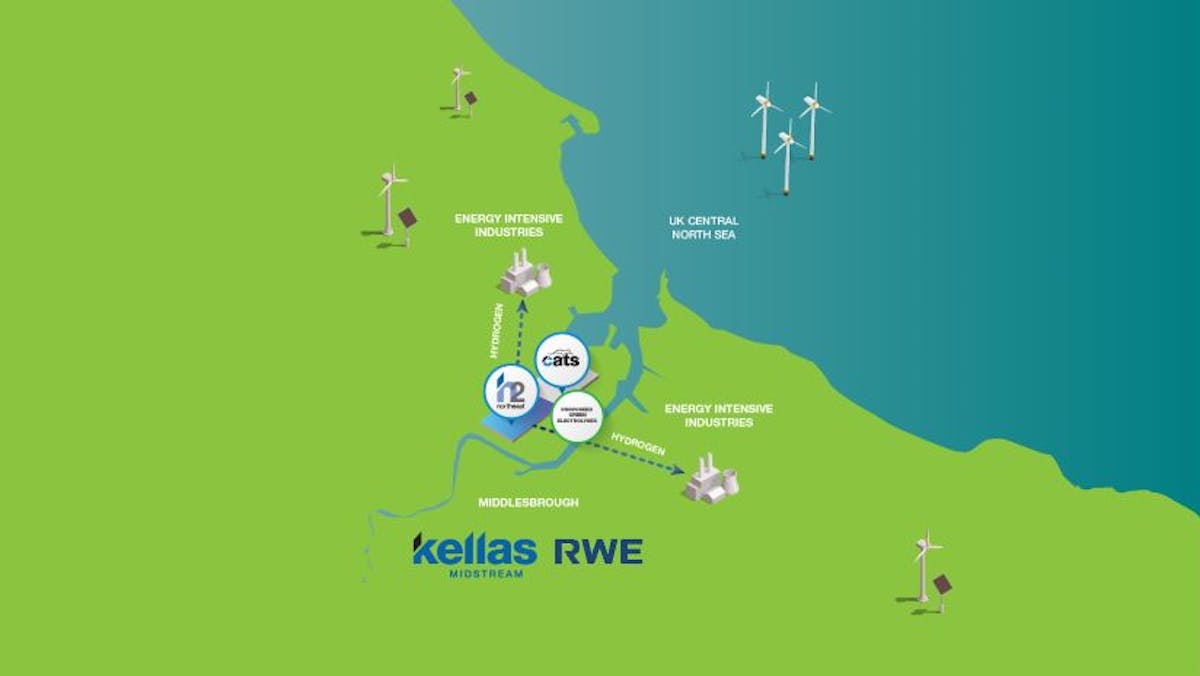 Kellas, RWE consider green hydrogen partnership on Teesside | Offshore