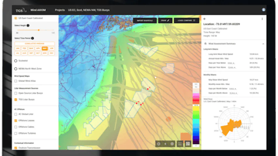 TGS, 3E combining wind analysis services | Offshore