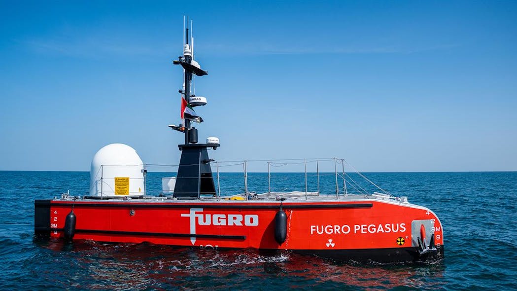 UAE authorizes Fugro USV for subsea inspections | Offshore