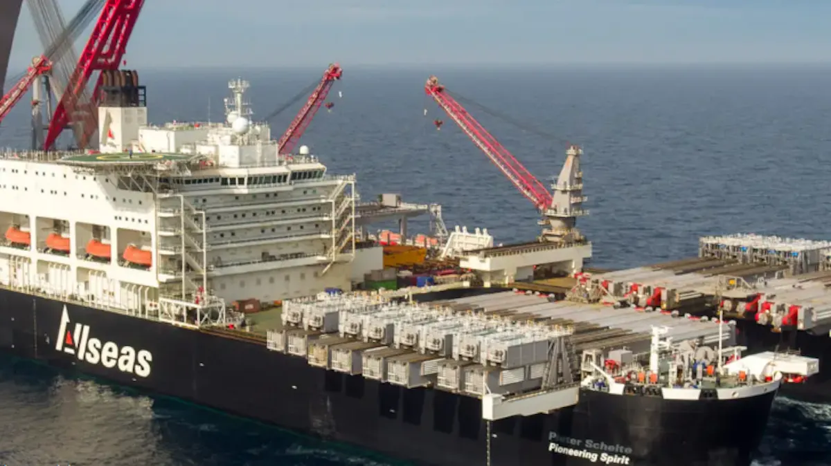 Pioneering Spirit to install Yeu/Noirmoutier wind substation offshore ...