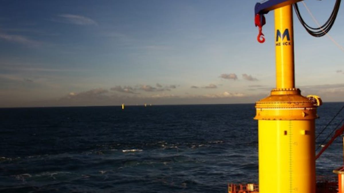 Menck supplying hammer for wind farm foundations offshore China | Offshore