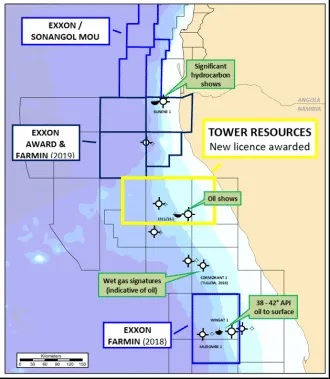 Tower gains clearer picture of oil migration in offshore Namibia blocks ...