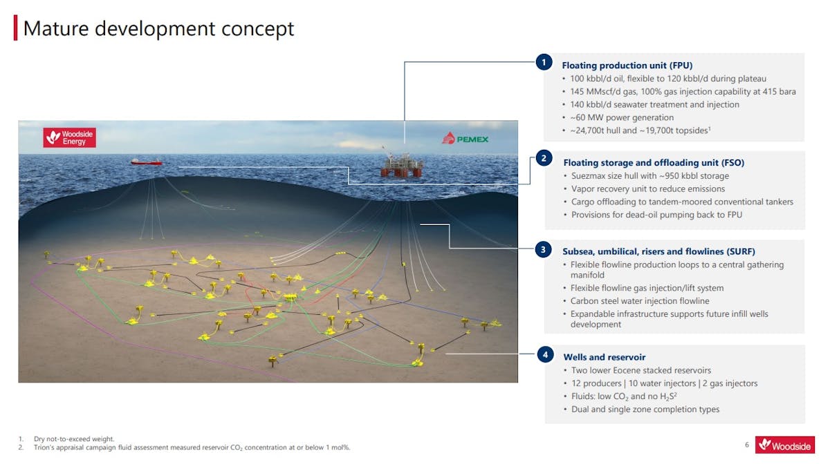 Woodside approves Trion project, awaits Pemex, regulatory approvals ...