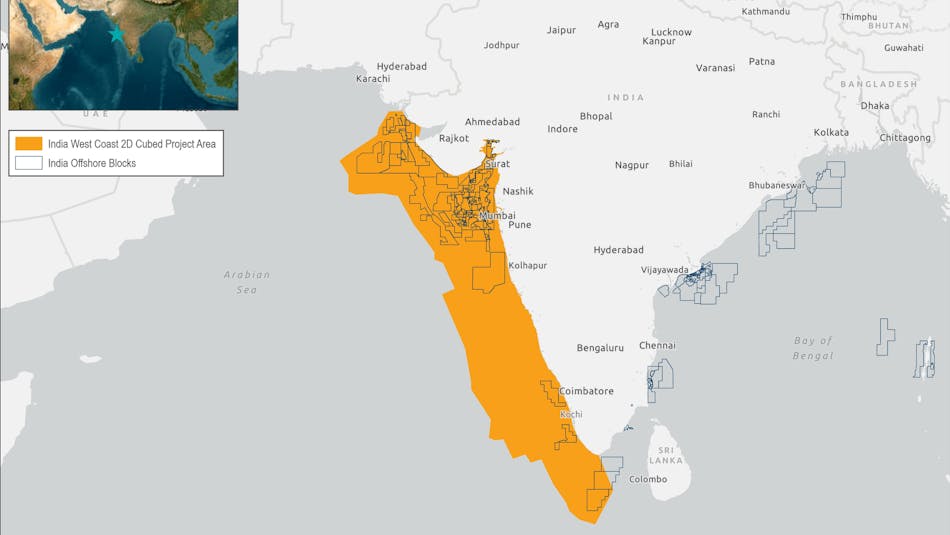 TGS to apply 2Dcubed technique to offshore western India datasets ...