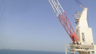 Sparrows replacing cranes on offshore Middle East platforms | Offshore