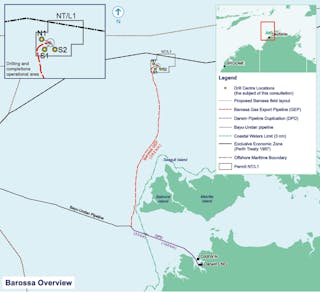 Barossa FPSO hull floated, drilling still suspended | Offshore