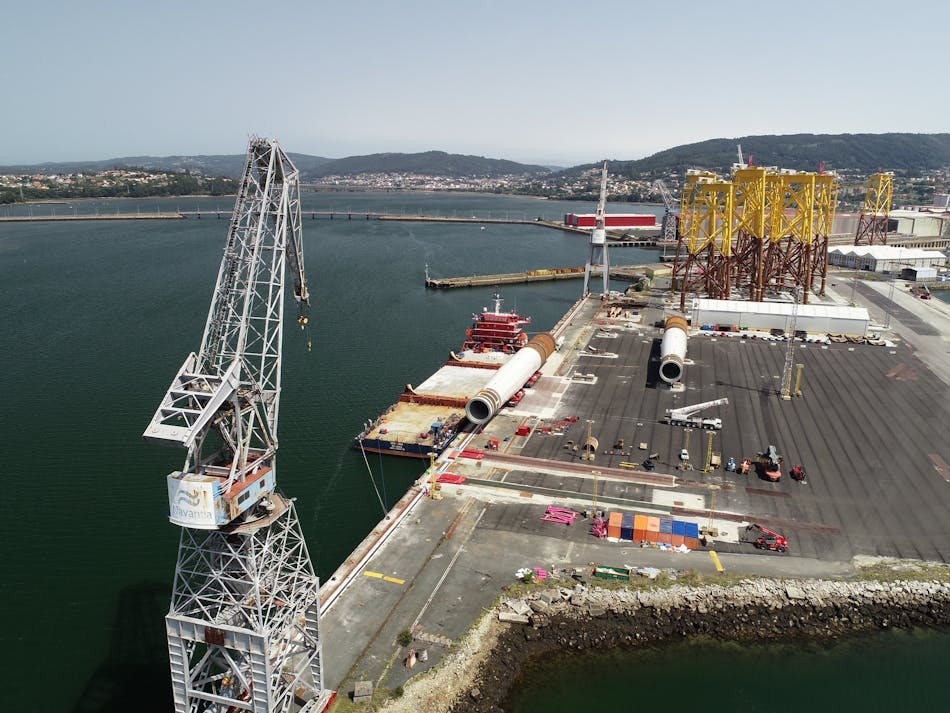 First monopiles to be transported to Ocean Winds' Moray West offshore ...