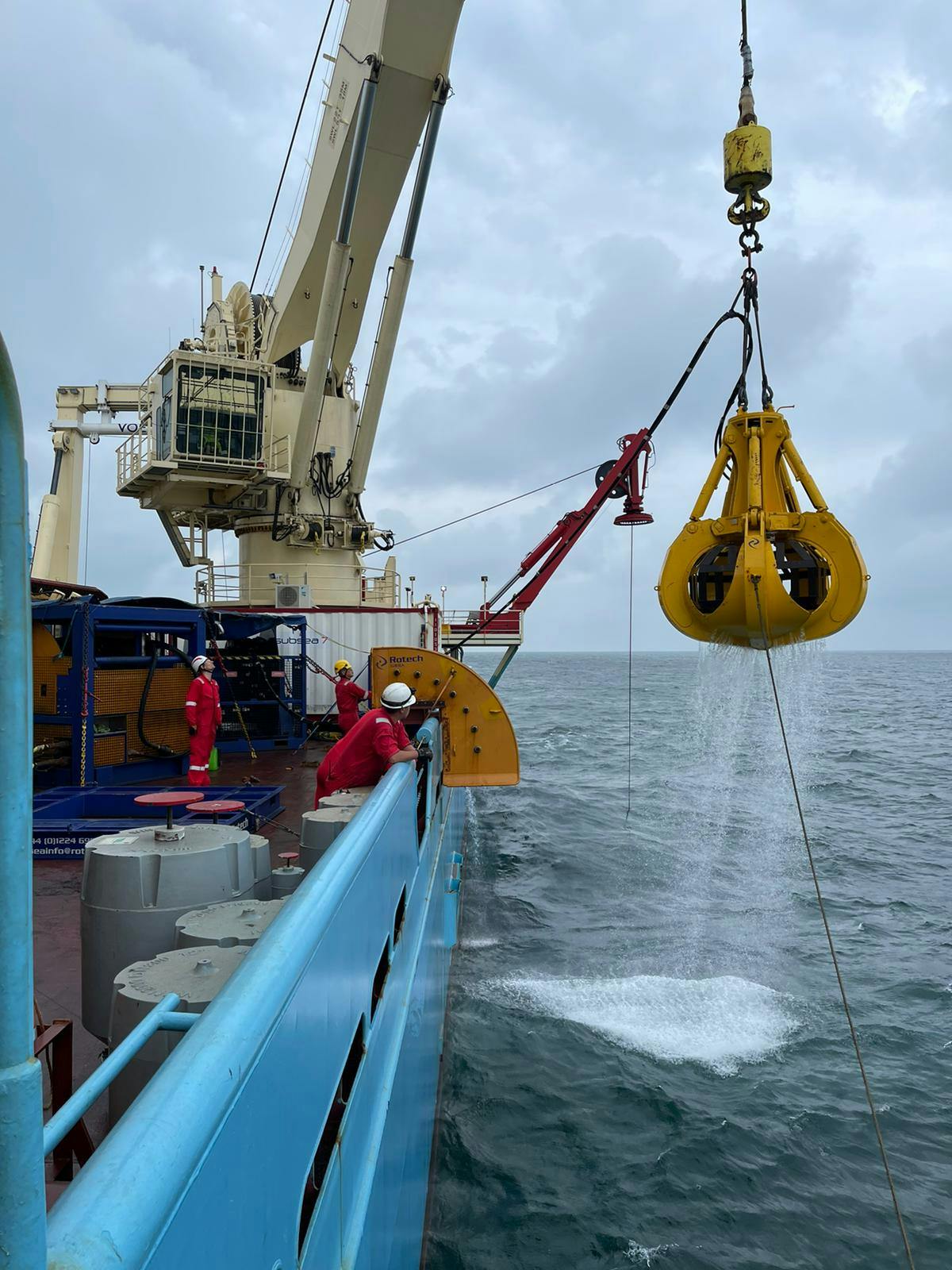 Rotech Subsea clears sand waves, debris from Taiwan wind farm | Offshore