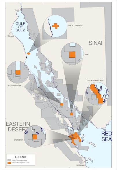 Gulf of Suez GNN well confirms oil in Nubia Formation | Offshore