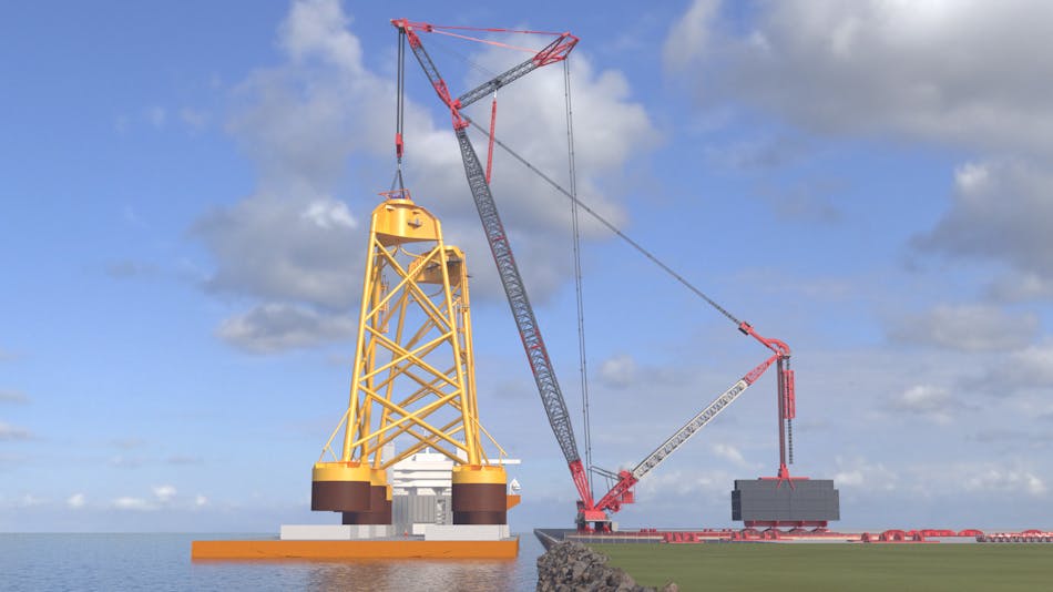 Mammoet-Giant chosen to support offshore Taiwan wind farm project ...
