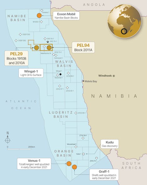 Namibia approves renewal of offshore Walvis Basin license | Offshore