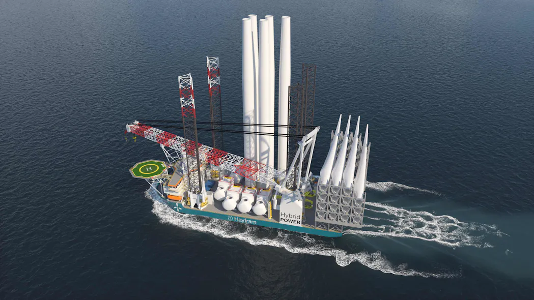 Glamox lighting up Havfram wind turbine vessels | Offshore