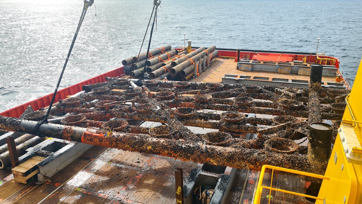 DeepOcean removes North Sea Dunlin conductors, support structures ...