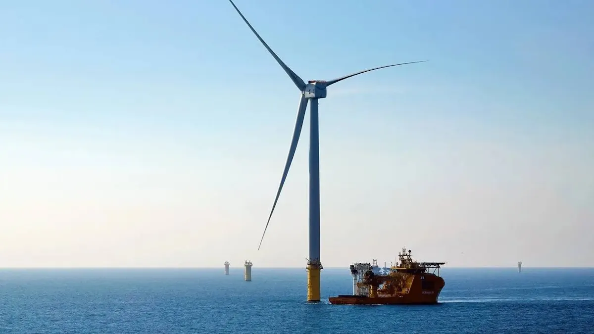 GE Vernova turbine delivers first power from North Sea Dogger Bank wind ...