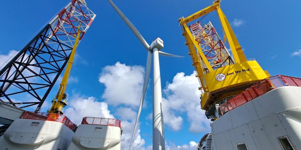 GE Vernova turbine delivers first power from North Sea Dogger Bank wind ...