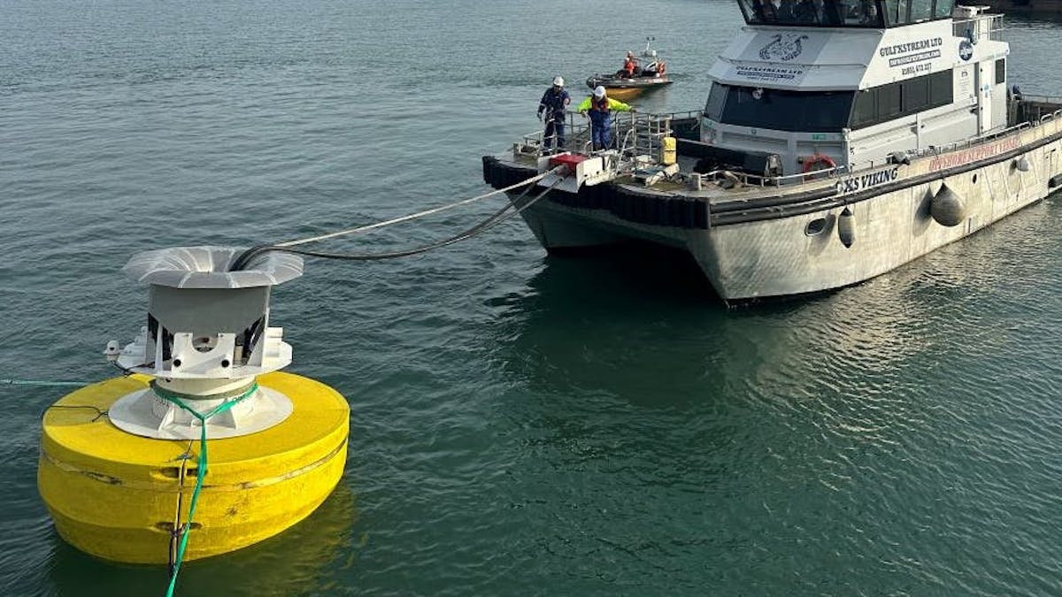 Power buoy charges offshore wind vessel in trials | Offshore
