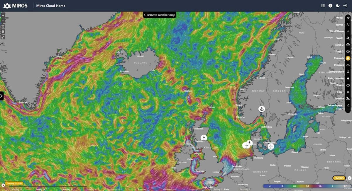 Weather app provides blend of forecast, measurement data in single ...