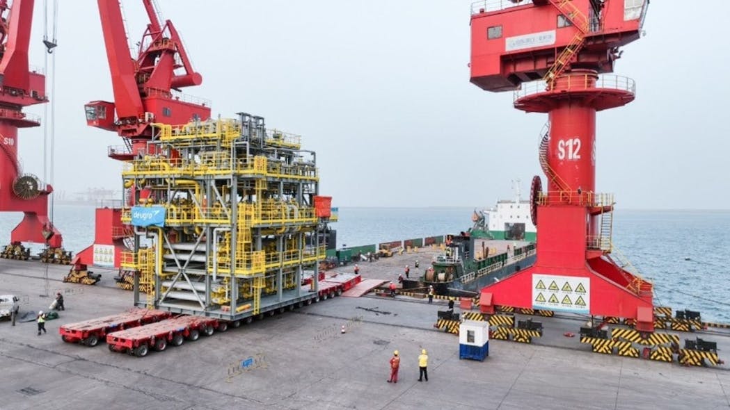 deugro delivers CO2 removal system to COSCO Shipyard Qidong | Offshore