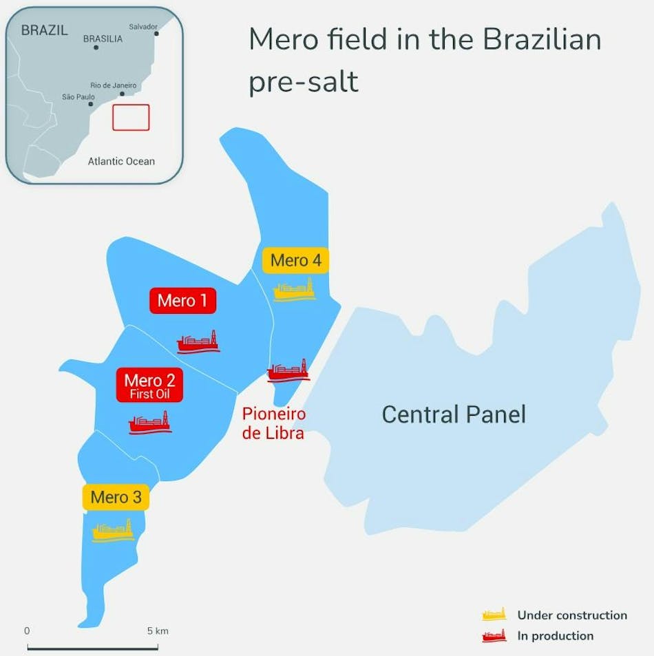 Petrobras starts up Mero-2 platform offshore Brazil | Offshore