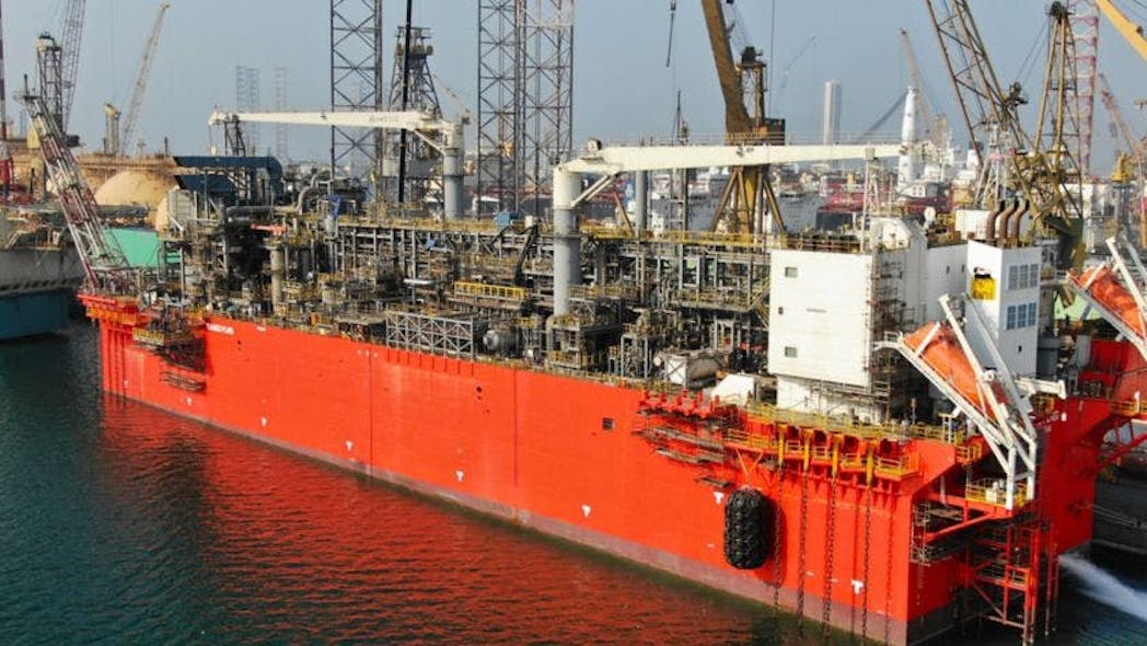 Congo FLNG vessel receives first gas | Offshore