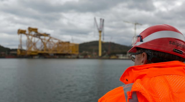 Saipem installs North Sea NnG wind jackets, substation topsides | Offshore Saipem installs North Sea NnG wind jackets, substation topsides | Offshore