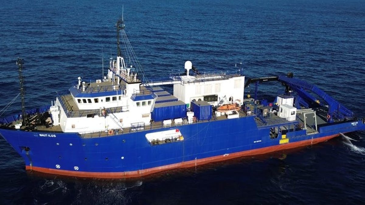 TDI-Brooks takes delivery of Nautilus geotechnical vessel | Offshore