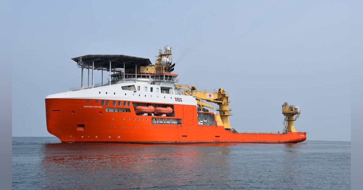 Solstad subsea vessel undergoing thruster upgrade | Offshore Solstad subsea vessel undergoing thruster upgrade | Offshore