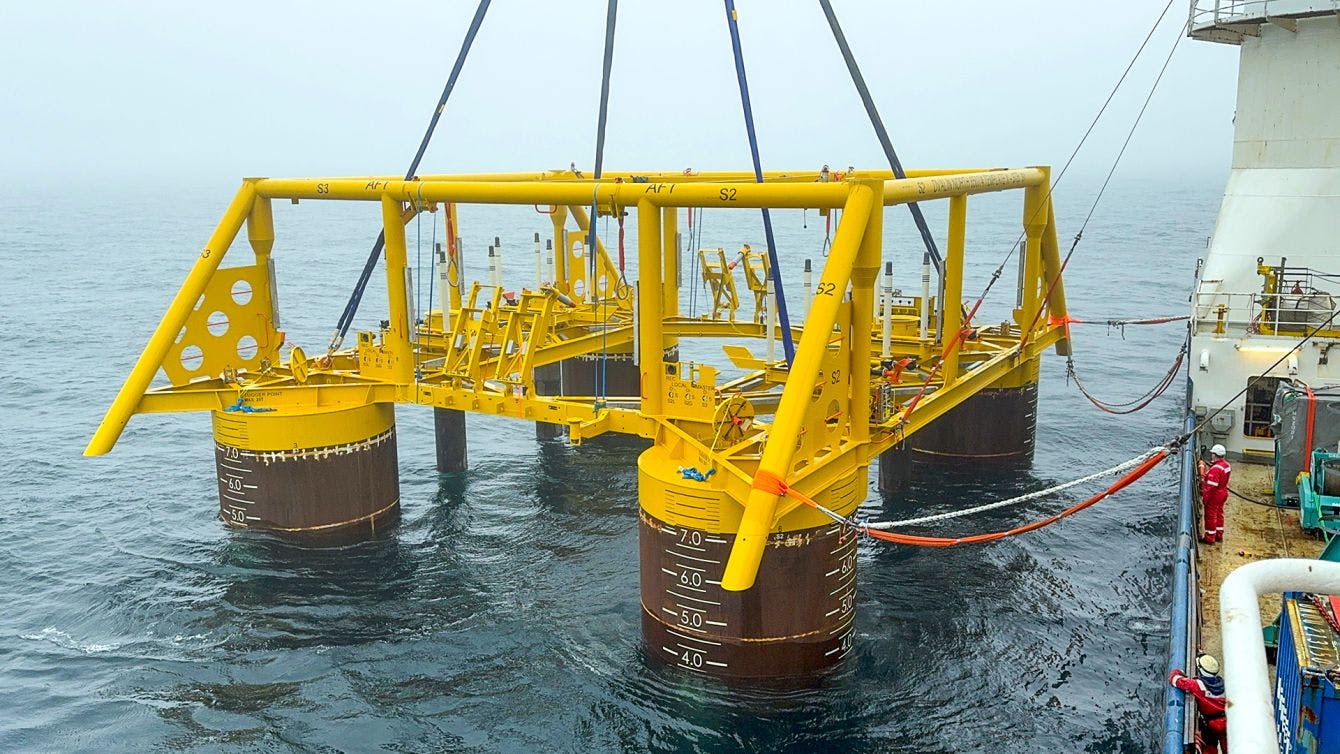North Sea Atlantic sets down Dvalin North template | Offshore