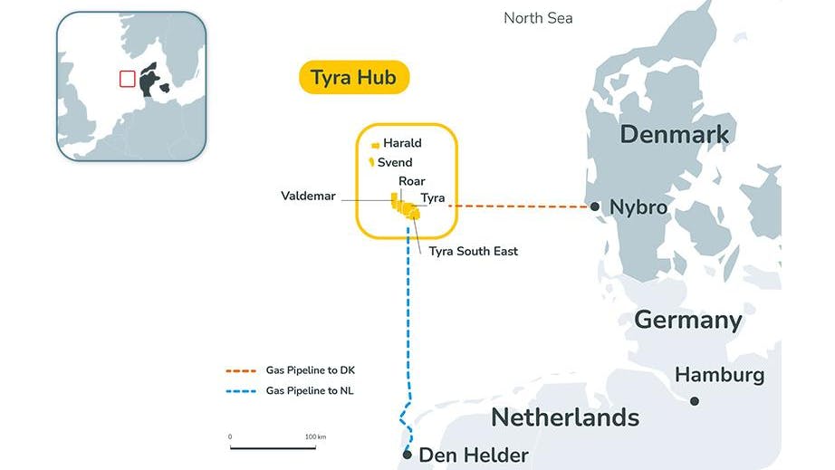 North Sea Tyra platform close to startup | Offshore