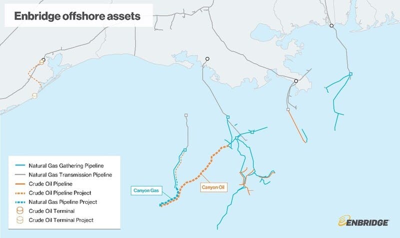 Recent project FIDs usher in Gulf of Mexico pipeline revival | Offshore ...