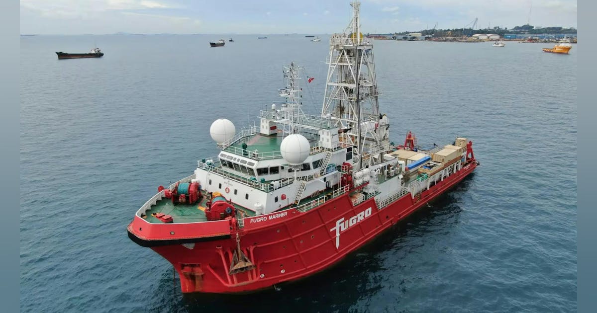 Fugro assessing Blue Mackerel offshore wind site conditions | Offshore Fugro assessing Blue Mackerel offshore wind site conditions | Offshore