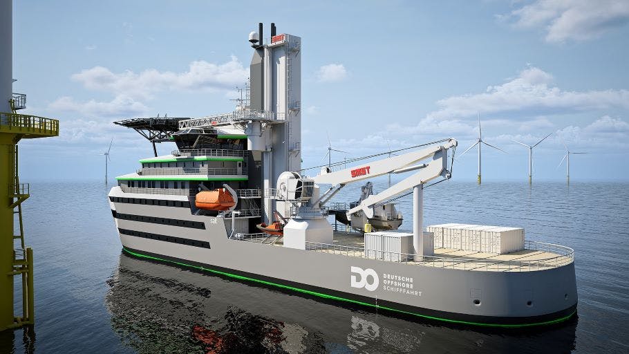 SMST providing gangways, cranes for offshore wind vessel fleet ...