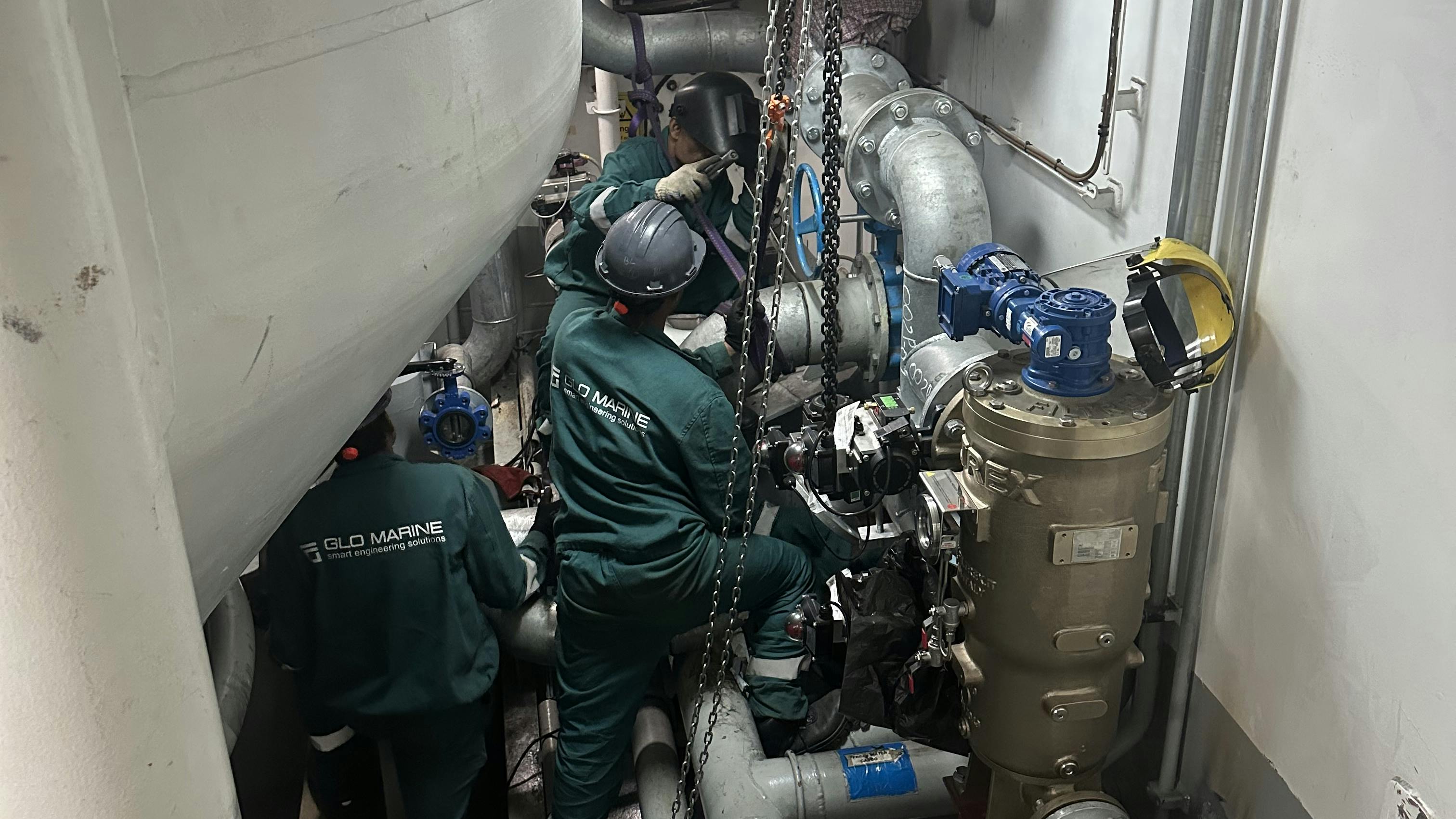 GLO, VMS conduct vessel equipment retrofits for Tidewater | Offshore ...