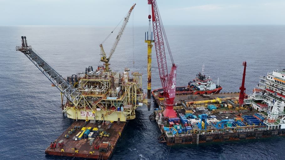 Removals completed of offshore Malaysia South Angsi Alpha platform ...